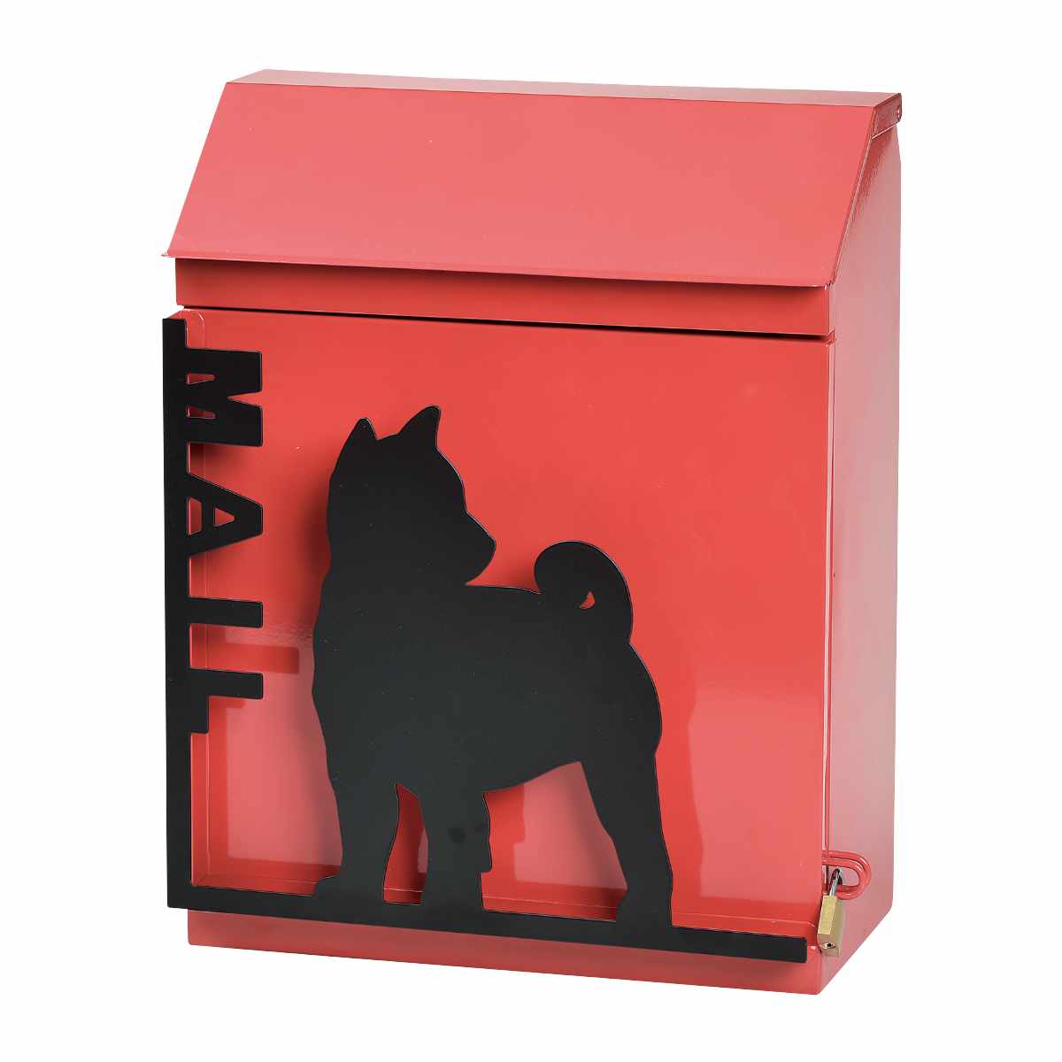 郵便ポスト シルエットウォールポスト ドッグ 壁掛け スタンド – ハウジー