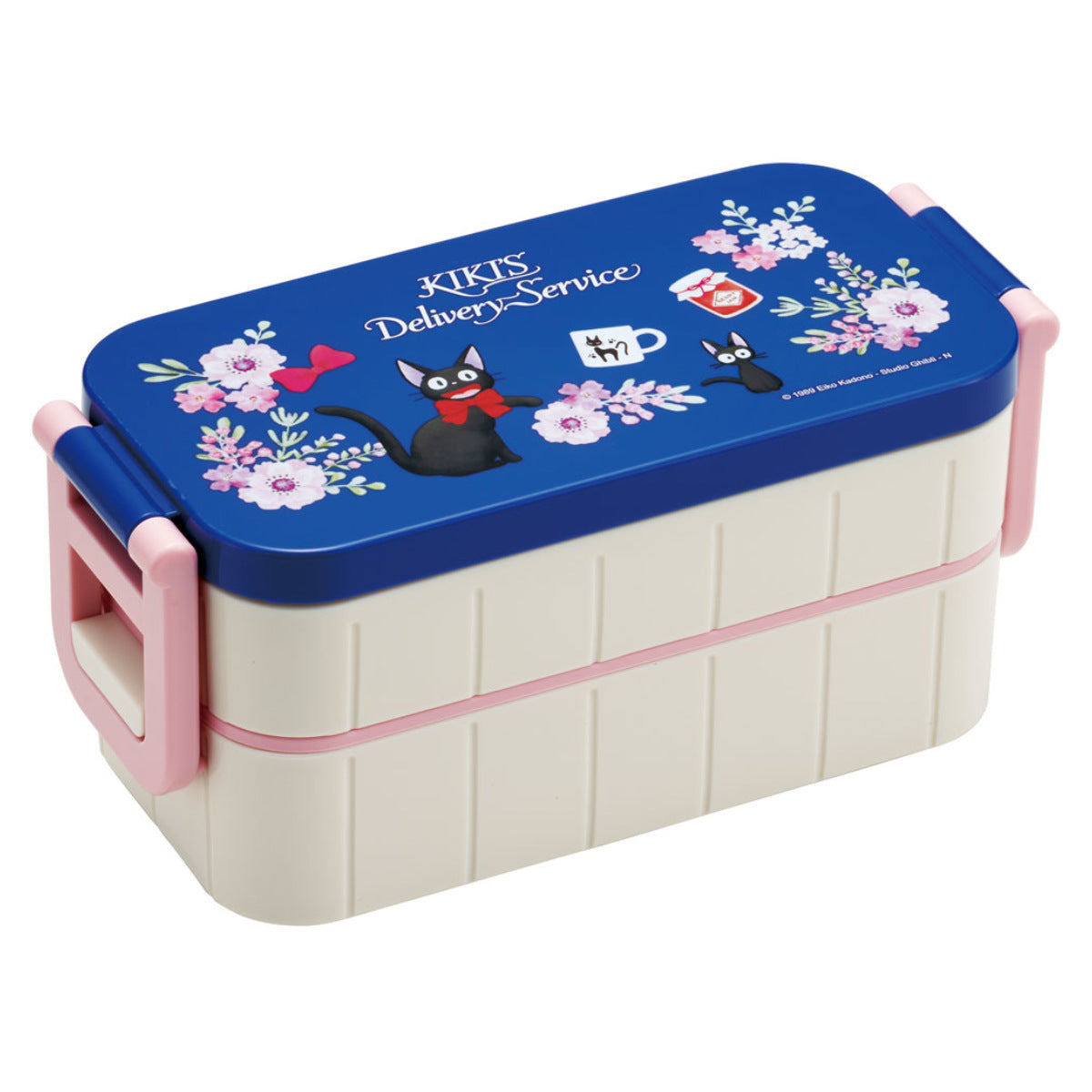 弁当箱 2段 600ml 抗菌タイトランチボックス 魔女の宅急便フレンチ – ハウジー