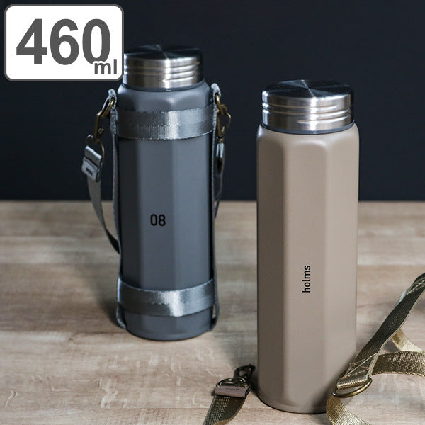水筒 マグ 460ml ボトルホルダー付き holms オクタボトル – ハウジー