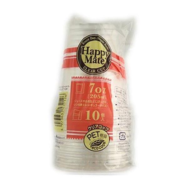 クリアカップ 205ml HappyMate 10個入 – ハウジー