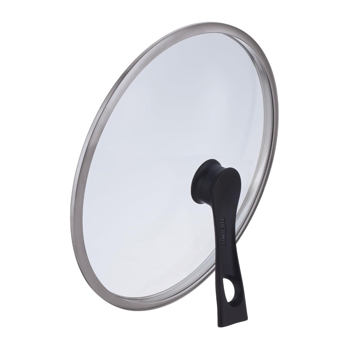 サーモス フライパン 蓋 28cm ガラス蓋 スタンド式