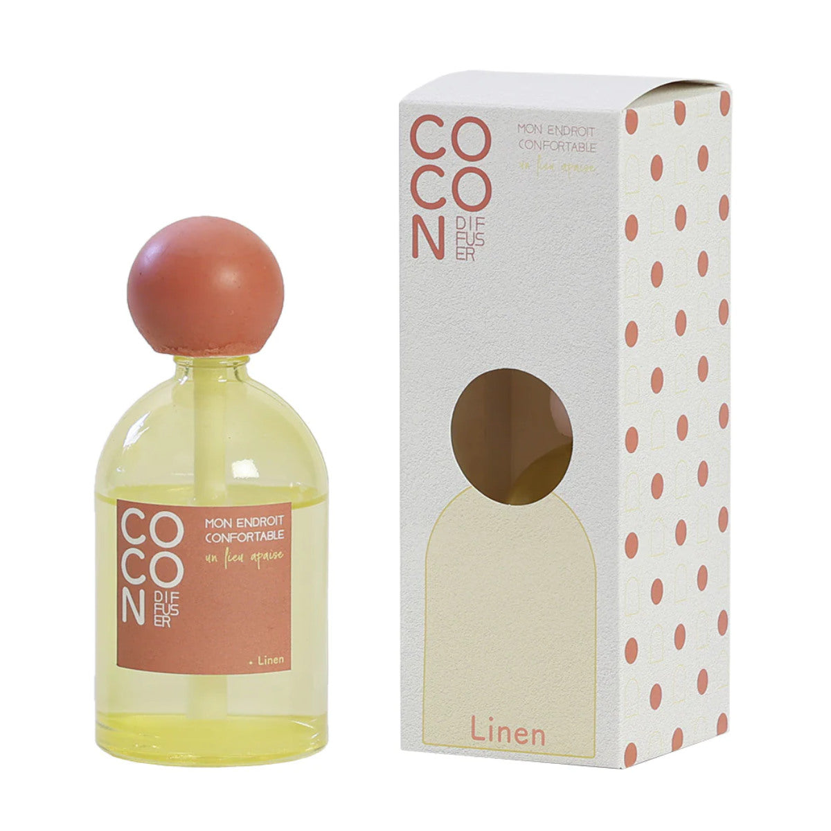 ディフューザー COCON DIFFUSER 80ml ガラス 石膏 – ハウジー