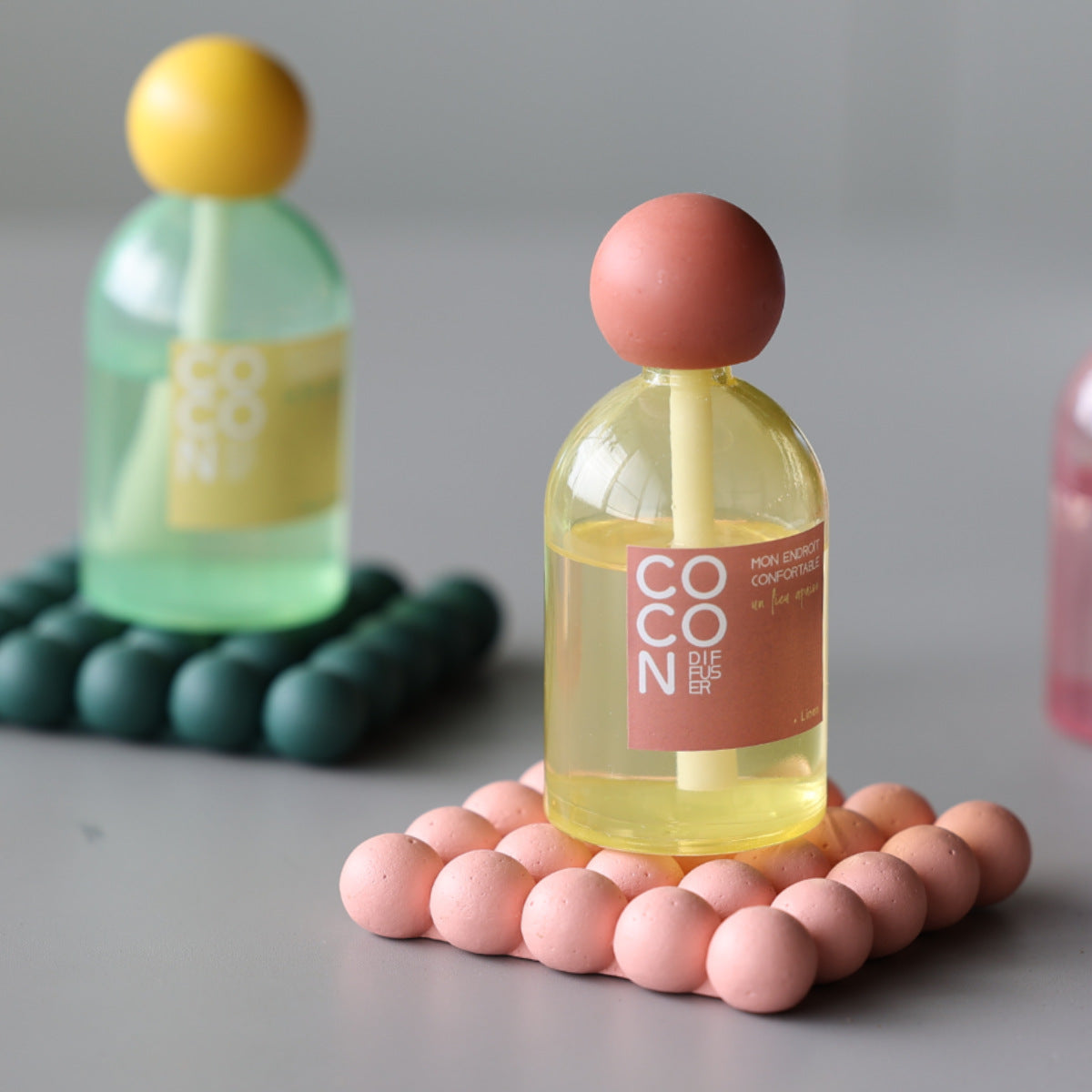 ディフューザー COCON DIFFUSER 80ml ガラス 石膏 – ハウジー