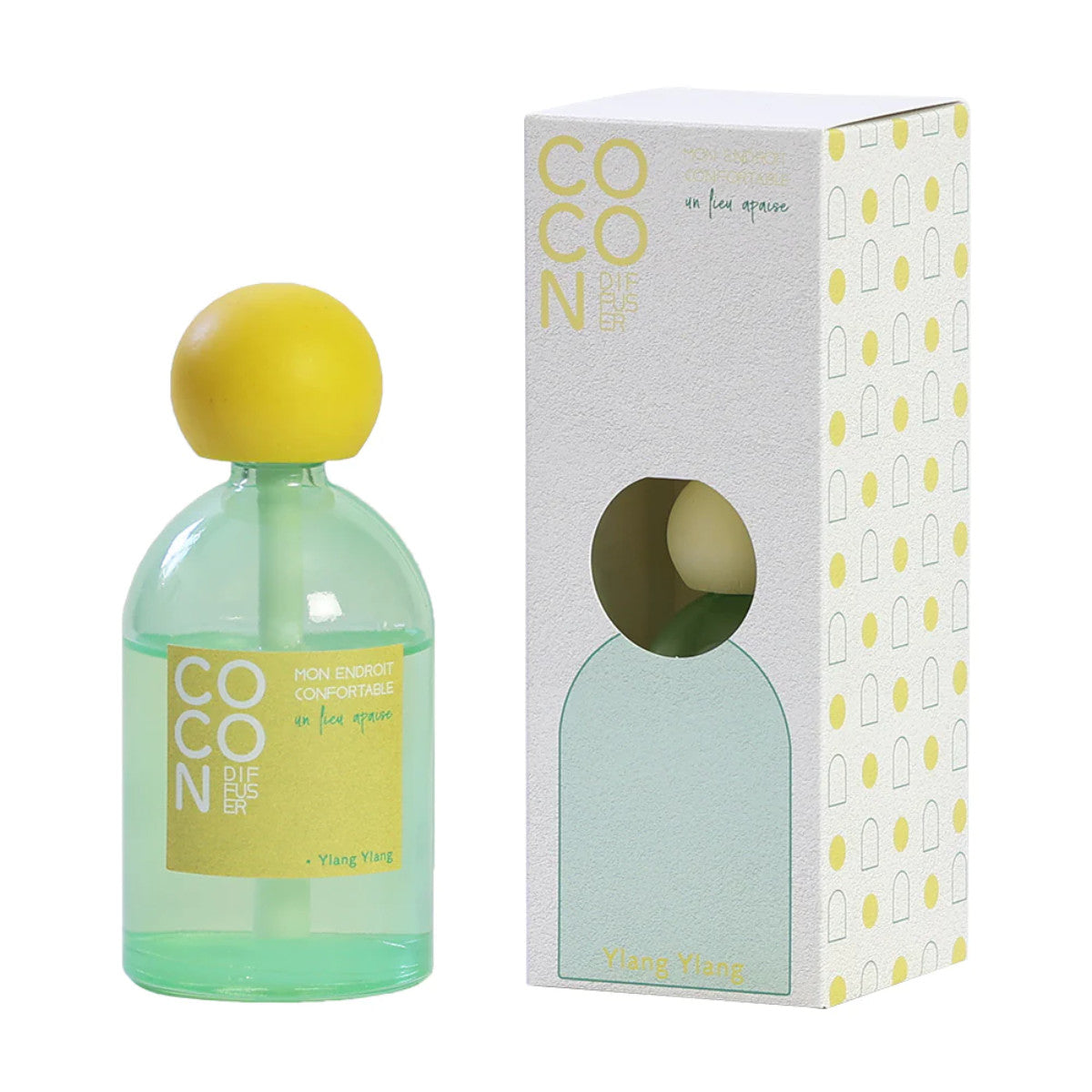 ディフューザー COCON DIFFUSER 80ml ガラス 石膏 – ハウジー