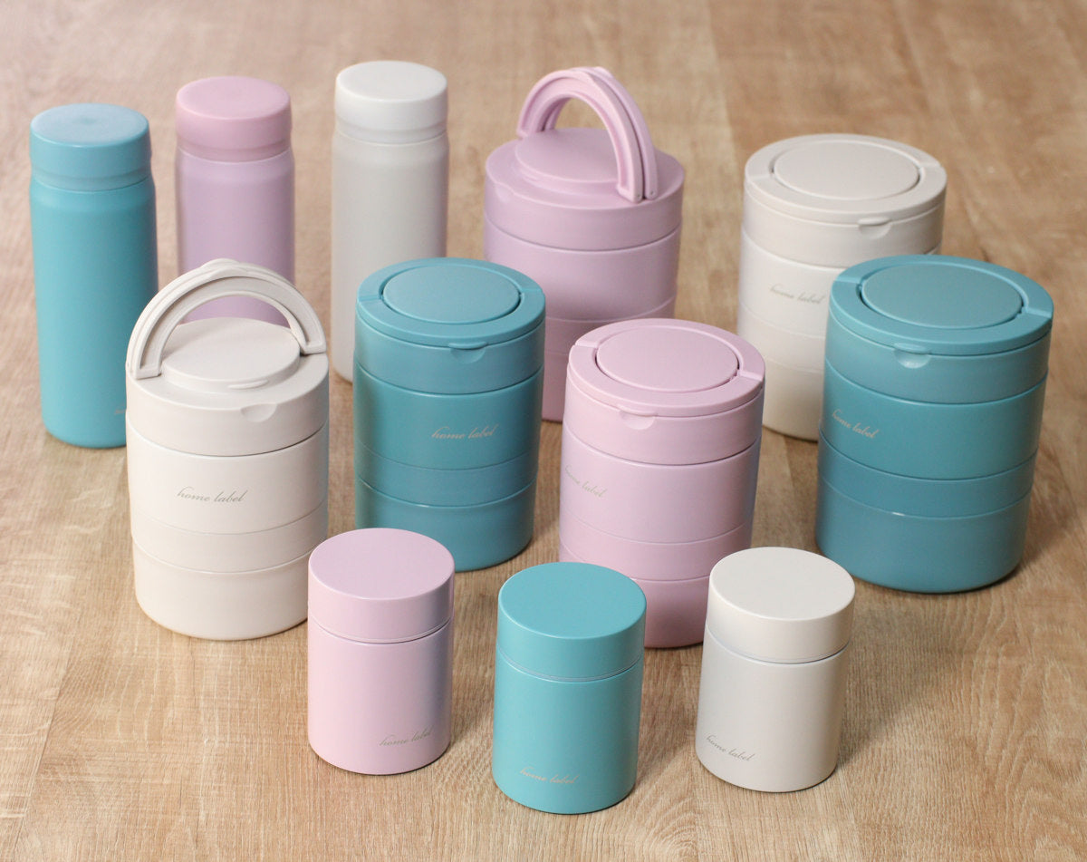 弁当箱 保温弁当箱 ホームレーベル ステンレス連結式ランチジャー 480ml 2段 – ハウジー