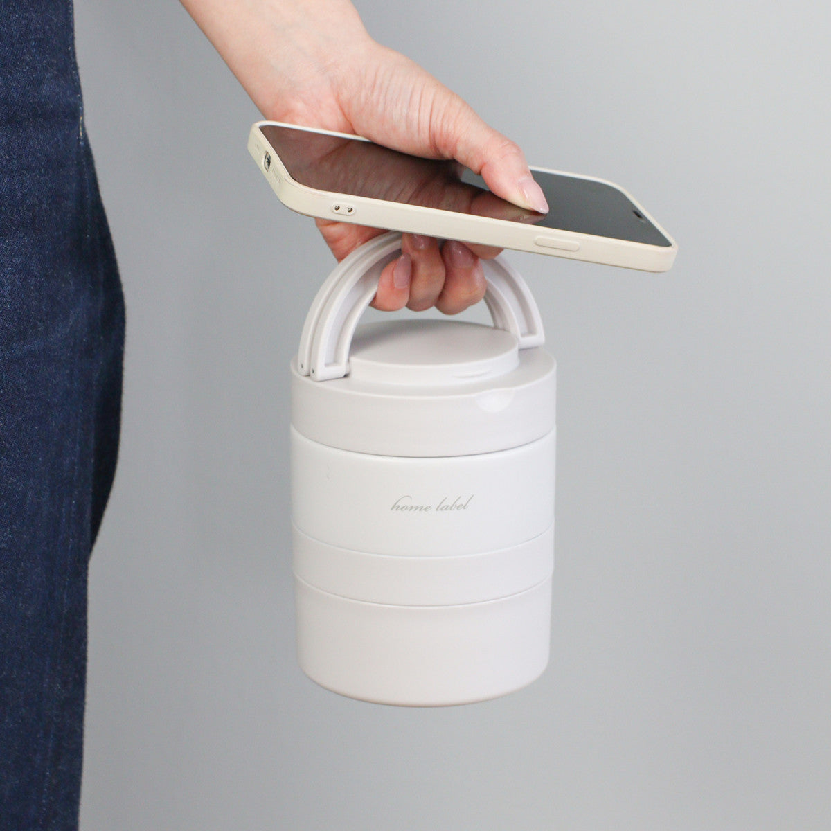 弁当箱 保温弁当箱 ホームレーベル ステンレス連結式ランチジャー 480ml 2段 – ハウジー