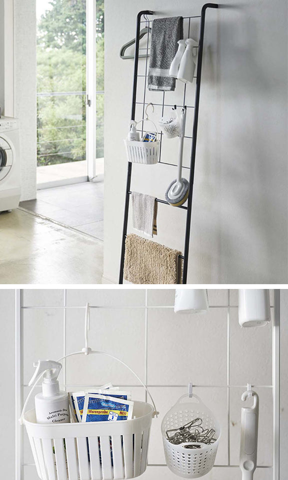 山崎実業 tower 立て掛け式メッシュランドリーハンガー タワー – ハウジー