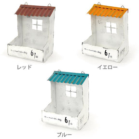 プランター 壁掛け ティンルーフプランター Sサイズ 幅13×奥行10.5×高さ16.5cm – ハウジー