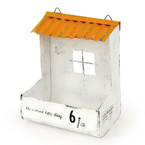 プランター 壁掛け ティンルーフプランター Sサイズ 幅13×奥行10.5×高さ16.5cm – ハウジー