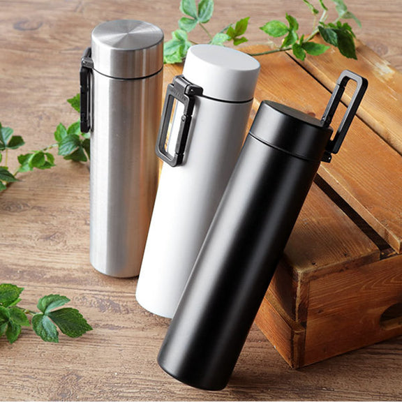 水筒 360ml MOTTERU カラビナハンドル サーモボトル ステンレス – ハウジー