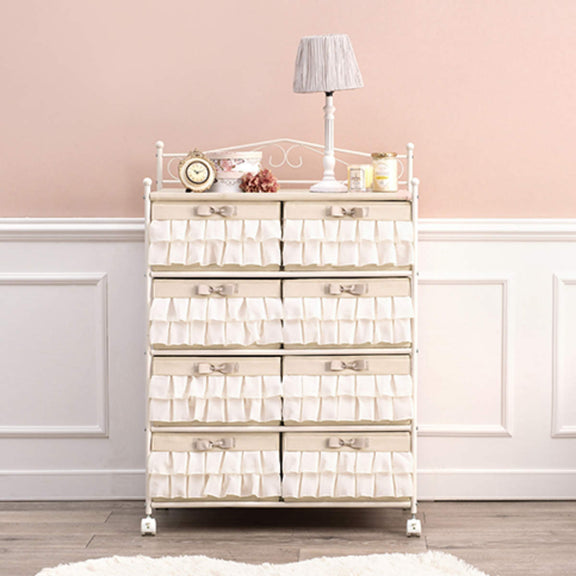 チェスト 4段 幅76cm キャスター付 フリル – ハウジー