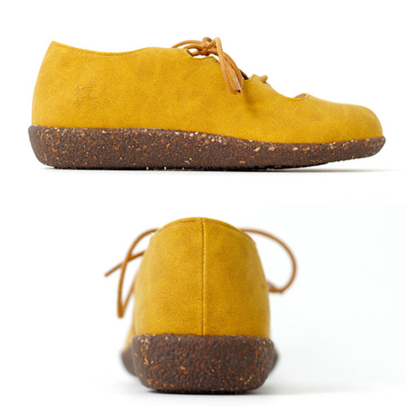 靴 Shake In cloak ホールシューズ キャメル – ハウジー